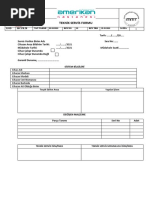 Ariza Kayit Formu | PDF