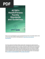 ACSM Body Fat Percentage Norms | PDF | Body Shape | Determinants Of Health
