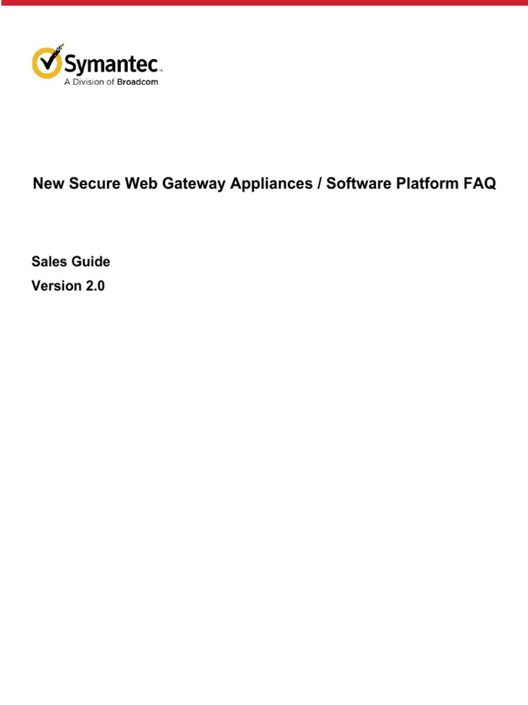 FAQ - Secure Web Gateway Hardware+Software Platform | PDF | Cloud ...