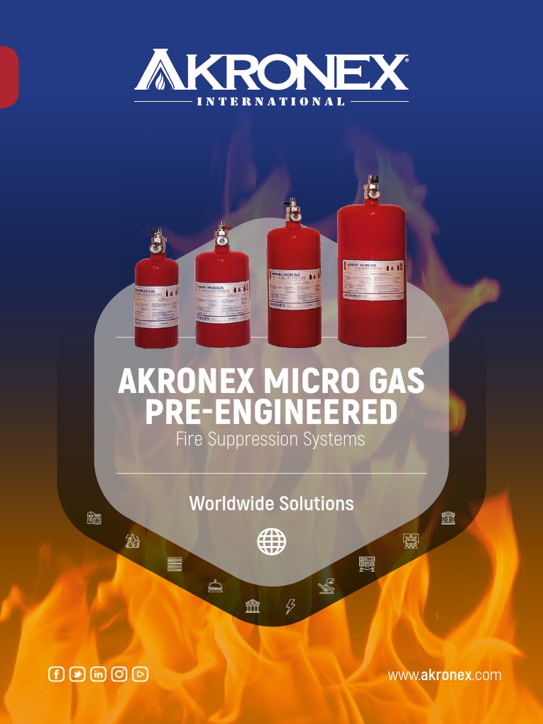 Akronex Micro Gas Pre-Engineered Interactive | PDF | Fires ...