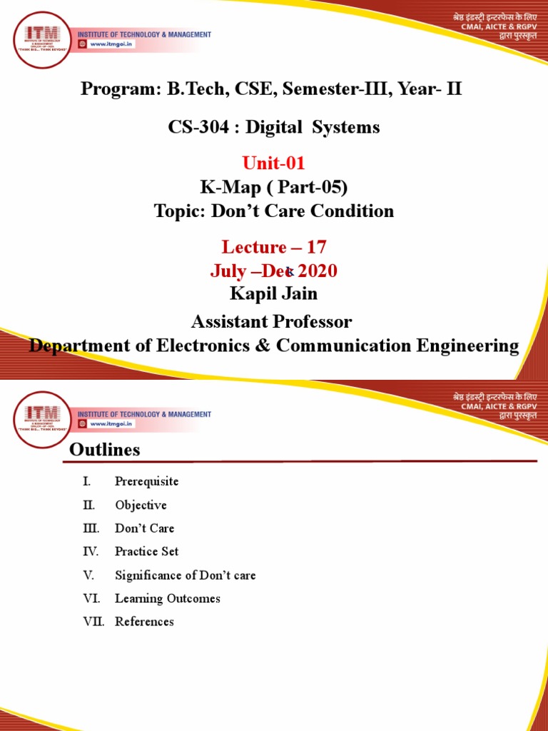 Lecture - 16 Introduction of K-Map Part-5 | PDF | Computer Engineering ...