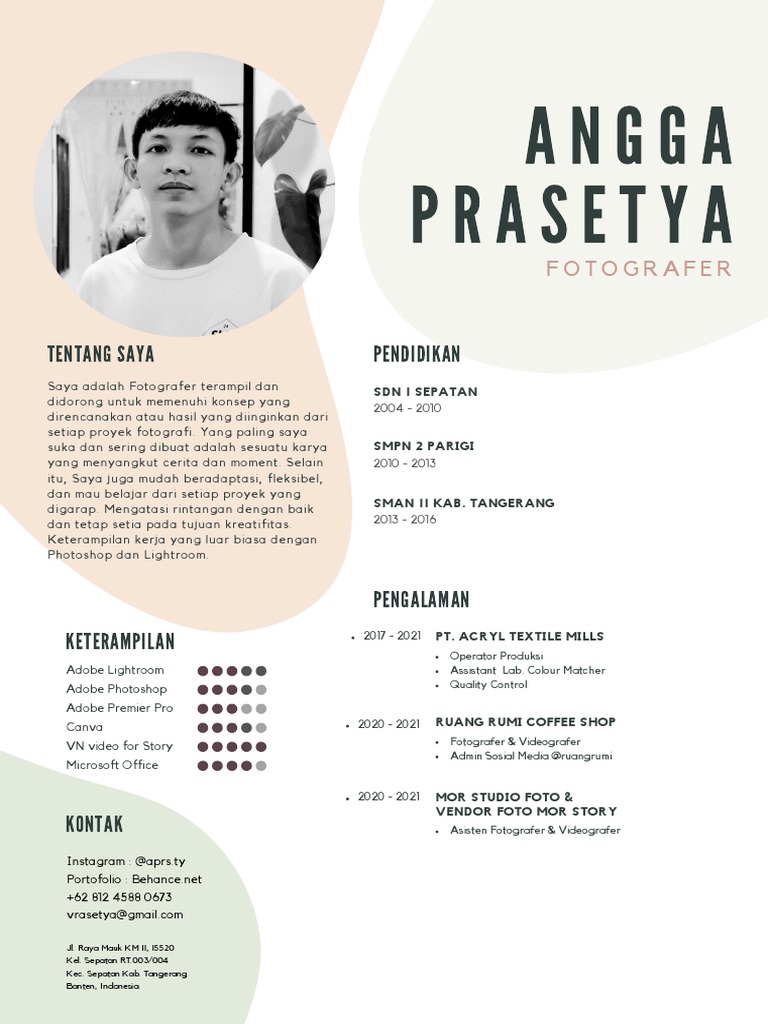 Angga Prasetya CV Final | PDF