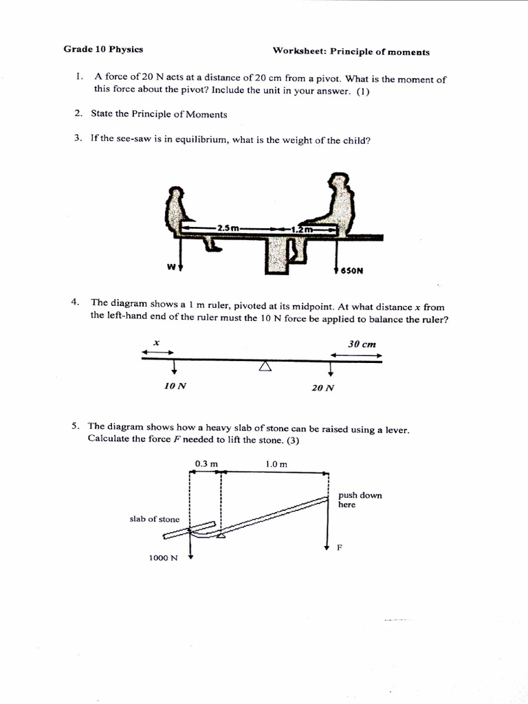 Moment Worksheet 08-Nov-2021 20-33-24 | PDF