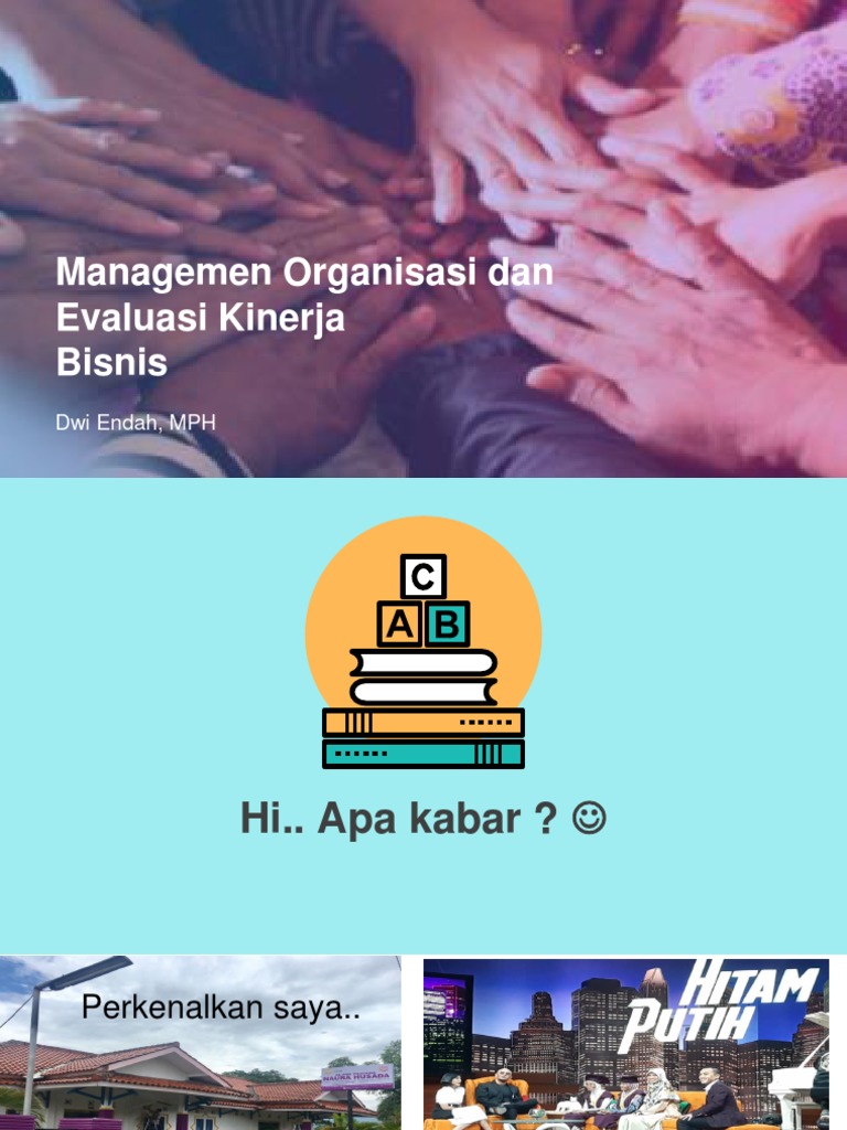 Manajemen Organisasi Dan Evaluasi Kerja | PDF | Karier & Perkembangan | Bisnis