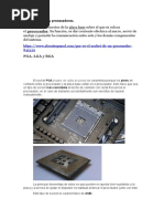 Los Tipos de Zócalos en Placas Base | PDF | Microprocesador | Unidad Central de procesamiento