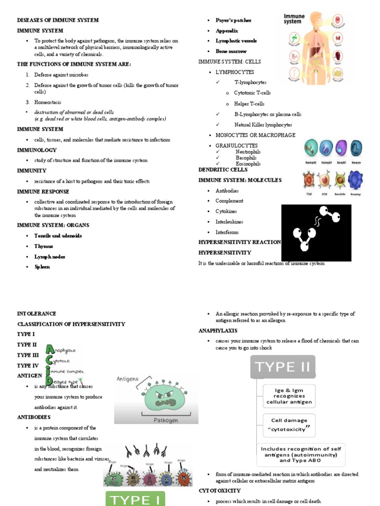 Diseases of Immune System | PDF | Immune System | Adaptive Immune System