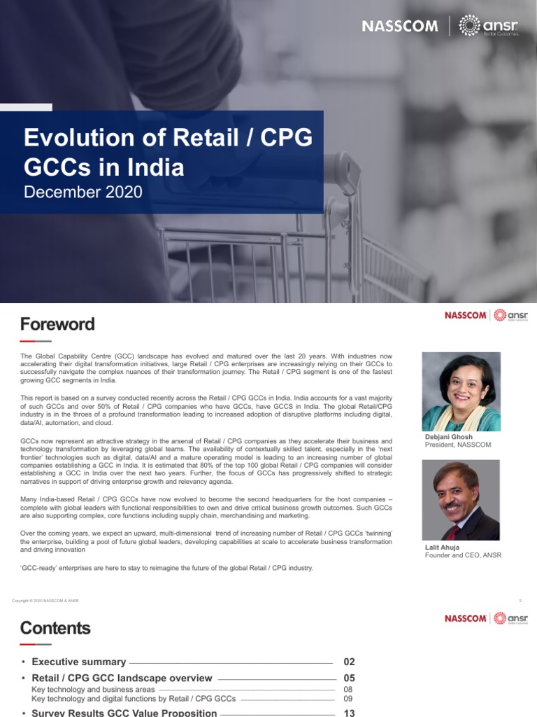 Nasscom Ansr GCC Report Web | PDF | Retail | Target Corporation