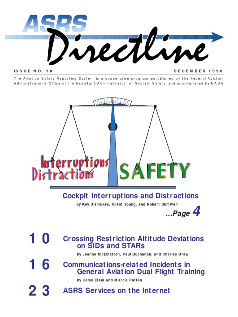 Cockpit Interruptions and Distractions: Page | PDF | Air Traffic ...