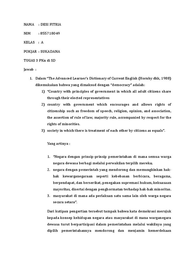 PKN TUGAS 3 TWB 7 | PDF