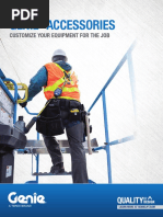 Genie Operator's Manual | PDF | Elevator | Crane (Machine)