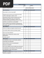 Check List Pta | PDF