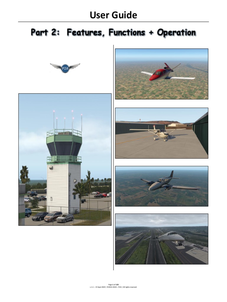 04.0 User Guide - Features, Functions + Operation | PDF | Air Traffic ...