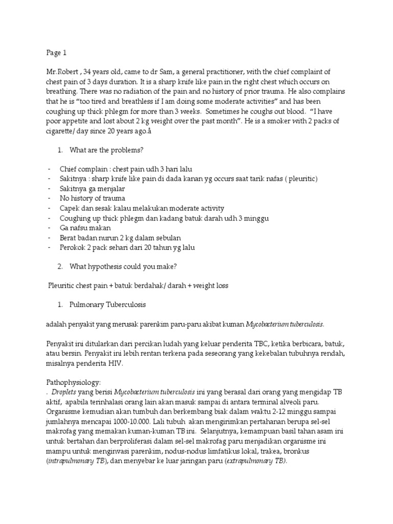 Tutorial 2 Respi | PDF | Kesehatan Holistik