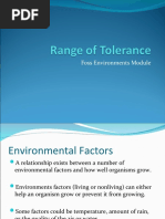 Law of Tolerance - Ecology | PDF | Ecology | Environmental Social Science
