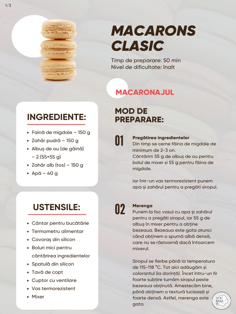 Macarons Clasic | PDF