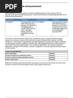 Fortinet Product Life Cycle | PDF | Product Lifecycle