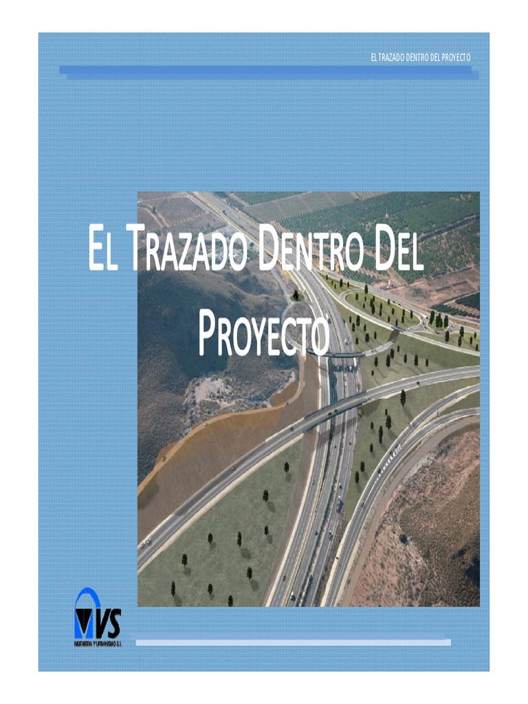 Trazado y Proyectos de Construcción | PDF | Infraestructura vial ...