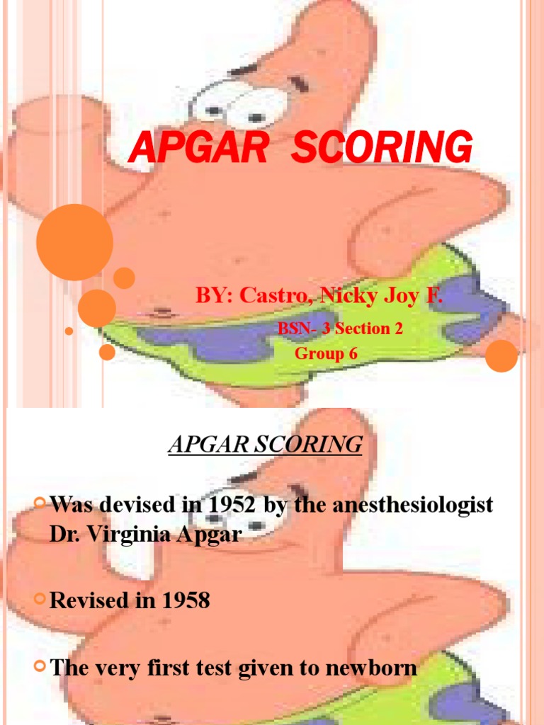 APGAR Scoring Overview and Guidelines | PDF | Wellness