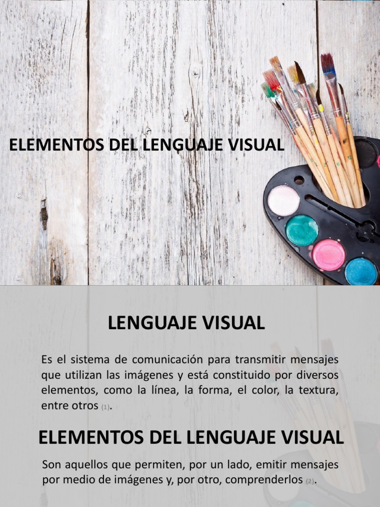 Elementos Clave del Lenguaje Visual | PDF | Azul | Color