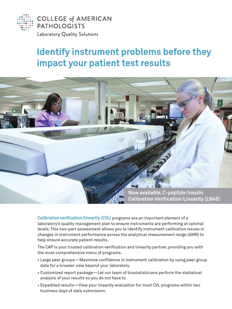 5 - 2019-2020 Calibration Verification-Linearity | PDF | C Reactive ...