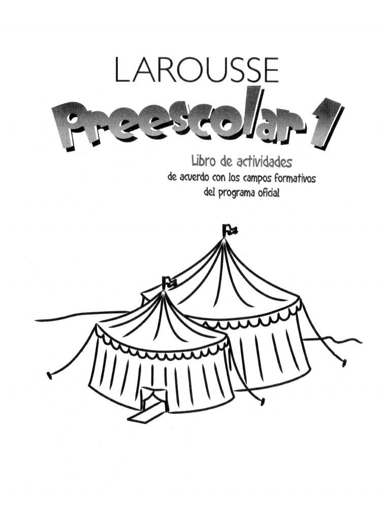 PREESCOLAR 1-Libro de Actividades | PDF