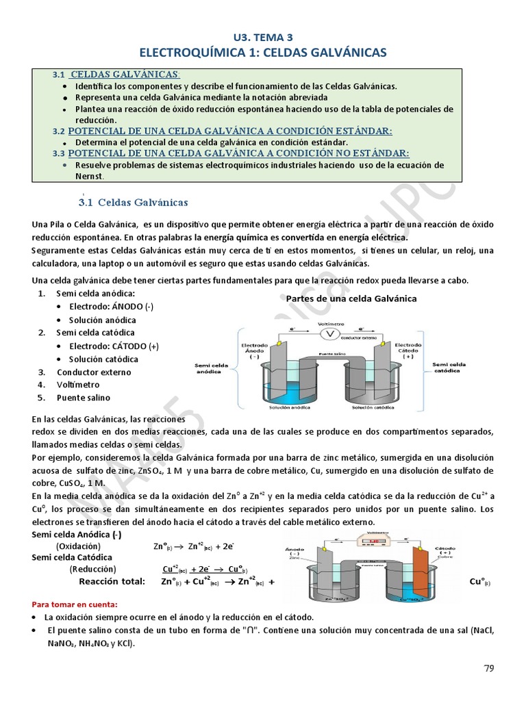 12 - Electroquimica 1 | PDF | Redox | Electromagnetismo