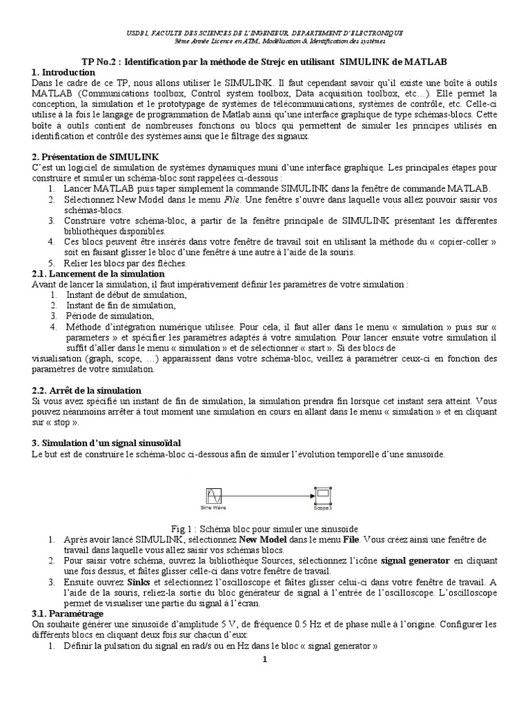 TP 2 | PDF | MATLAB | Simulation