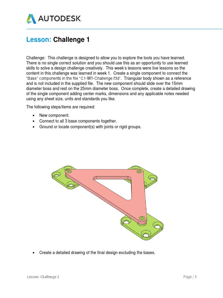 Lesson:: Challenge 1 | PDF