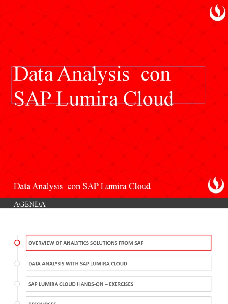 Unidad 5-2 Análisis de Datos Usando Lumira | PDF | Cloud Computing | Analytics