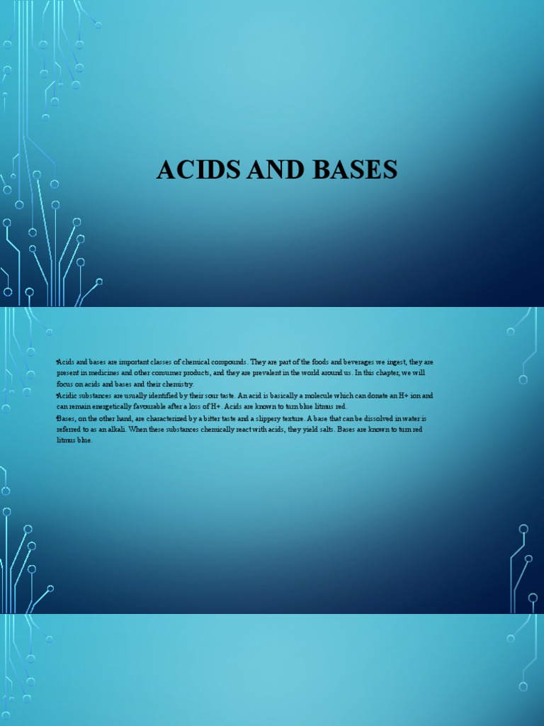 THREE THEORIES OF ACIDS AND BASES: A COMPARISON OF THE ARRHENIUS ...