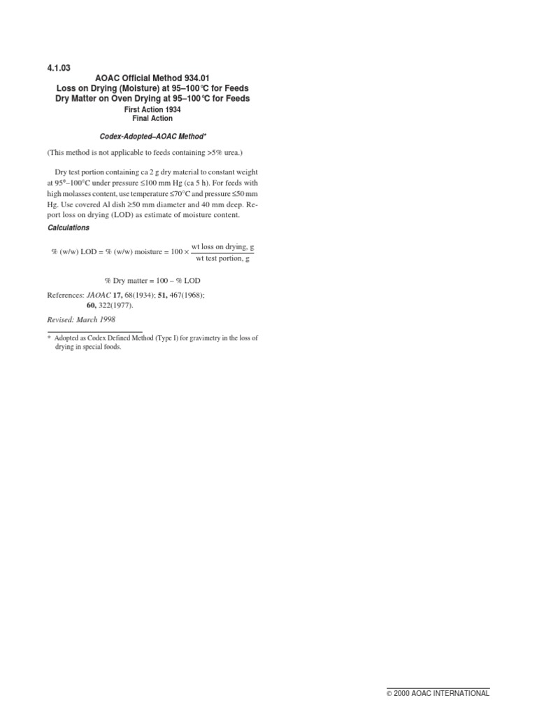 aoac-934-01-moisture-in-meat-pdf