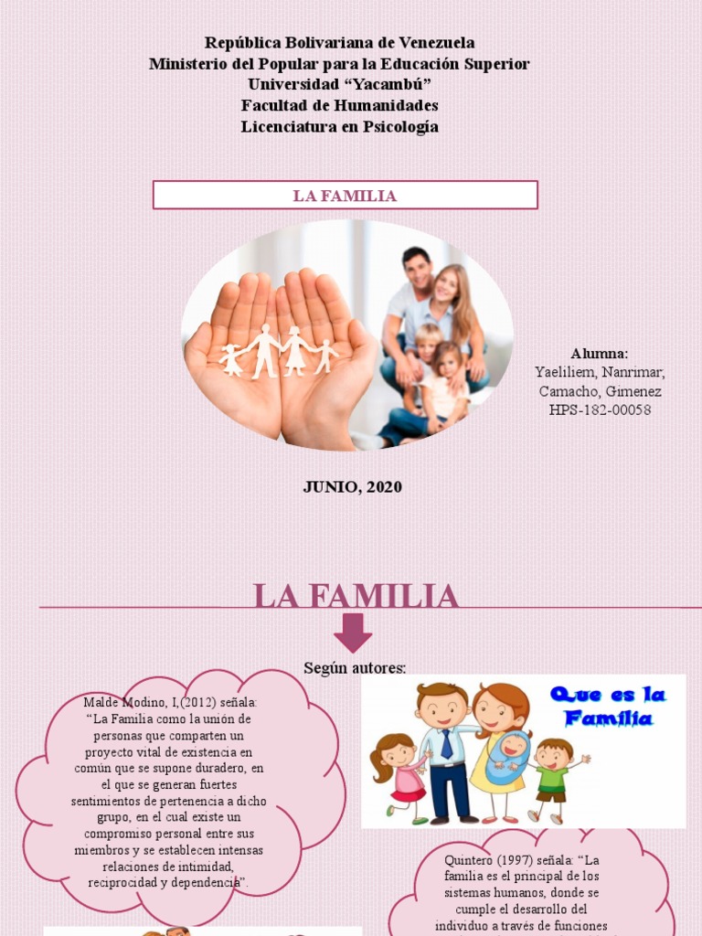 Presentacion La Familia | PDF | Familia | Parenting LGBT
