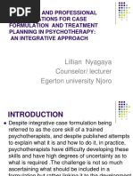 CBT Formulation Guide | PDF | Cognitive Behavioral Therapy | Anxiety ...