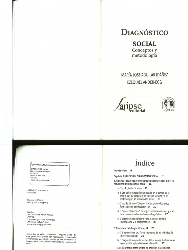 Diagnostico Social Ander-Egg | PDF