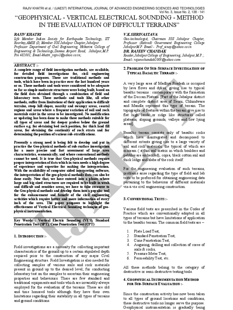 7 Ijaest Volume No 3 Issue No 2 Geophysical Vertical Electrical ...