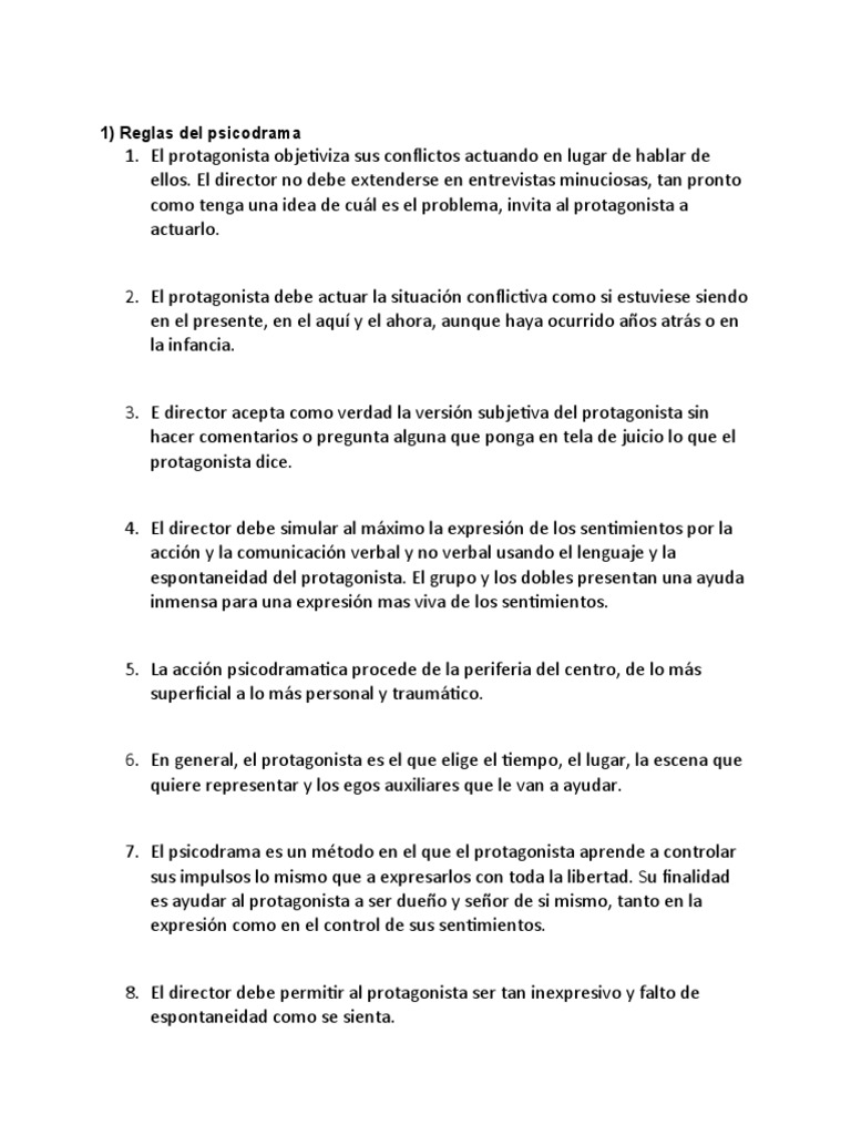 Psicodrama Ultima Expo | PDF | Cognición | Ciencias del comportamiento