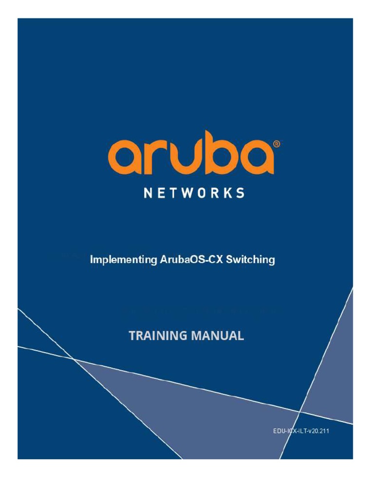 Aruba SW 1 | PDF