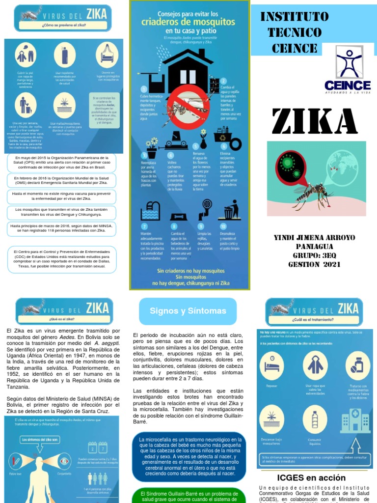 Triptico Zika WEB | PDF | Fiebre del zika | Virus Zika Triptico Zika WEB | PDF | Fiebre del zika | Virus Zika