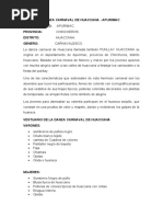 Reseña Historica de La Danza Cocharunas-1 | PDF | Bailes