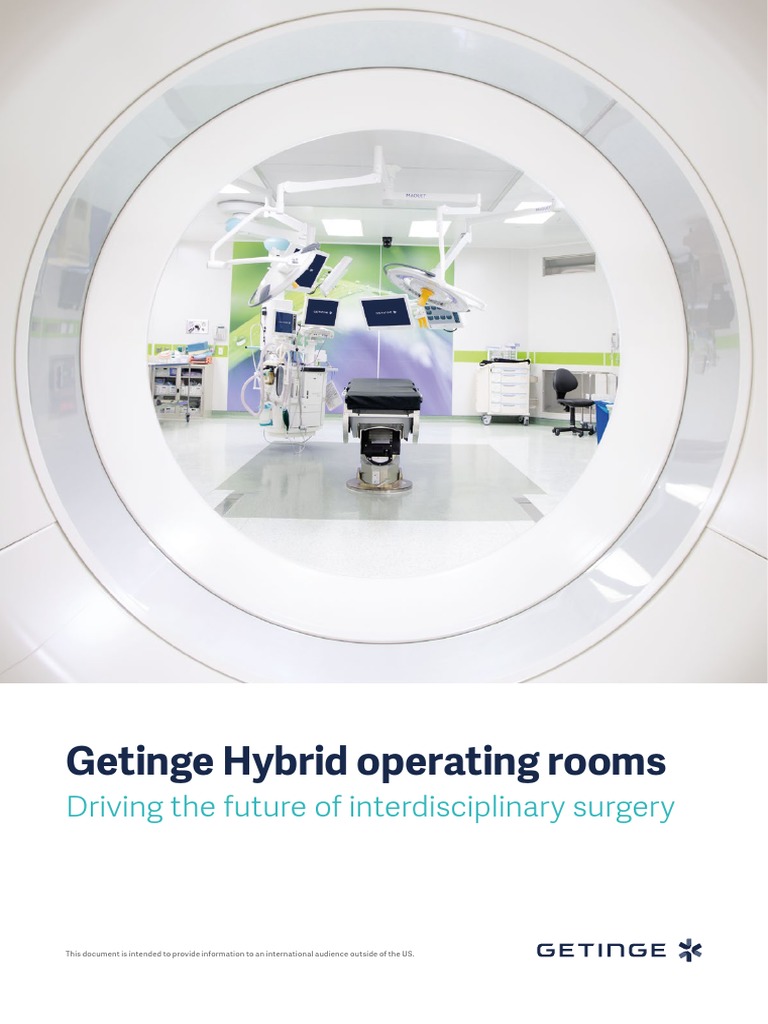 Getinge Hybrid Operating Rooms: Driving The Future of Interdisciplinary ...