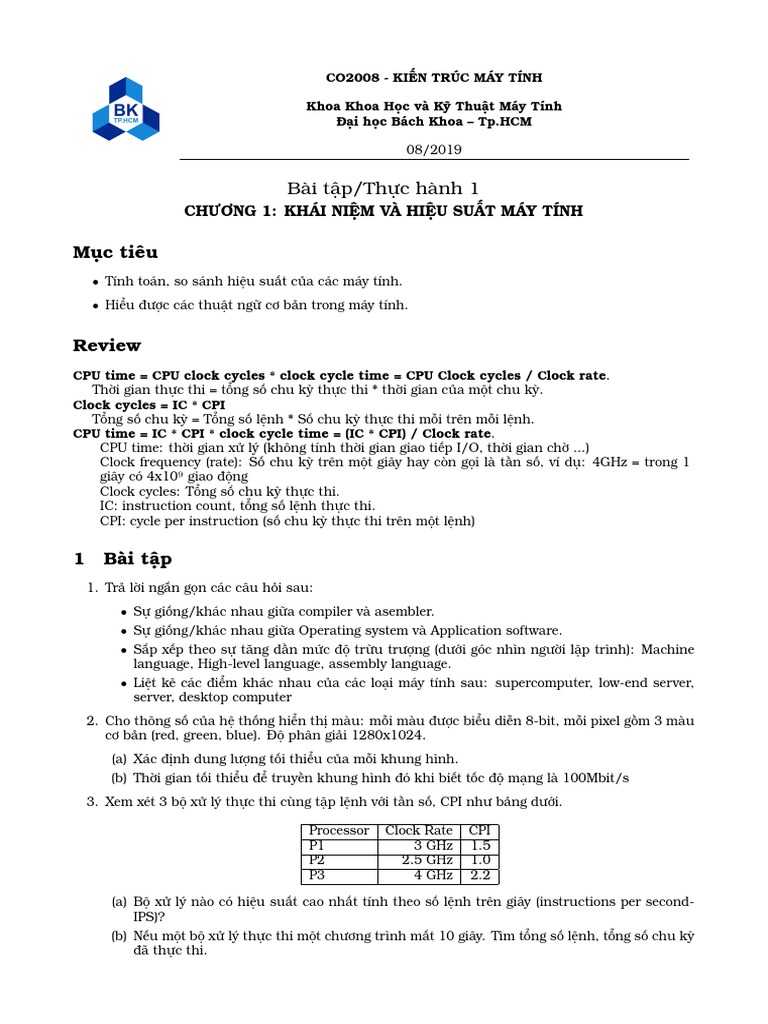 Chap1 Performance | PDF