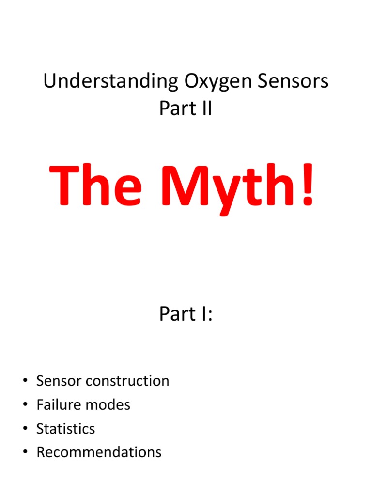 Understanding Oxygen Sensors Part II - The Complete Picture | PDF ...