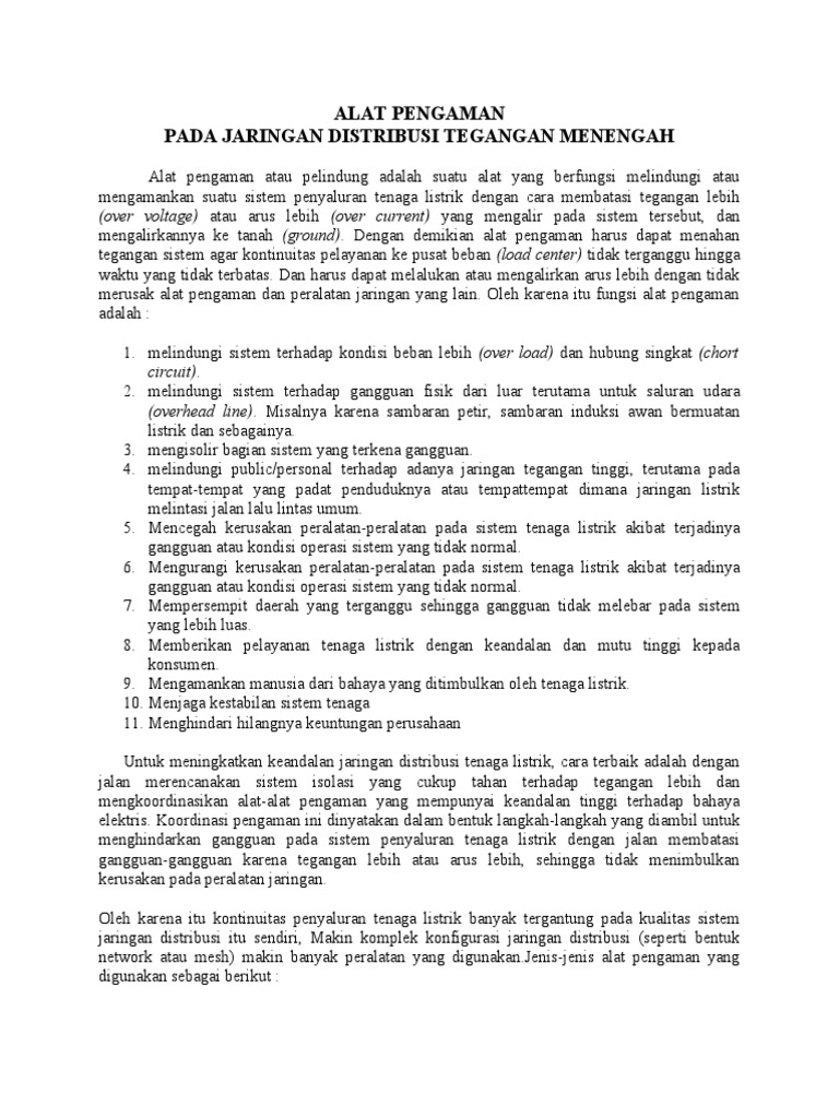 Alat Pengaman | PDF