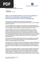 ICH Q7 GMP For Active Pharmaceutical Ingredients | PDF
