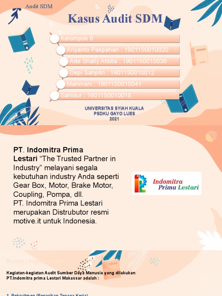 Kelompok 6 - PPT Kasus Audit SDM | PDF