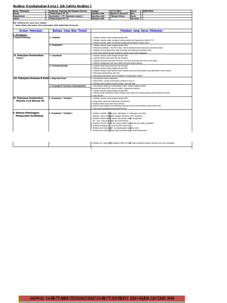 Jsa, Hira Pep Trakindo Utama | PDF