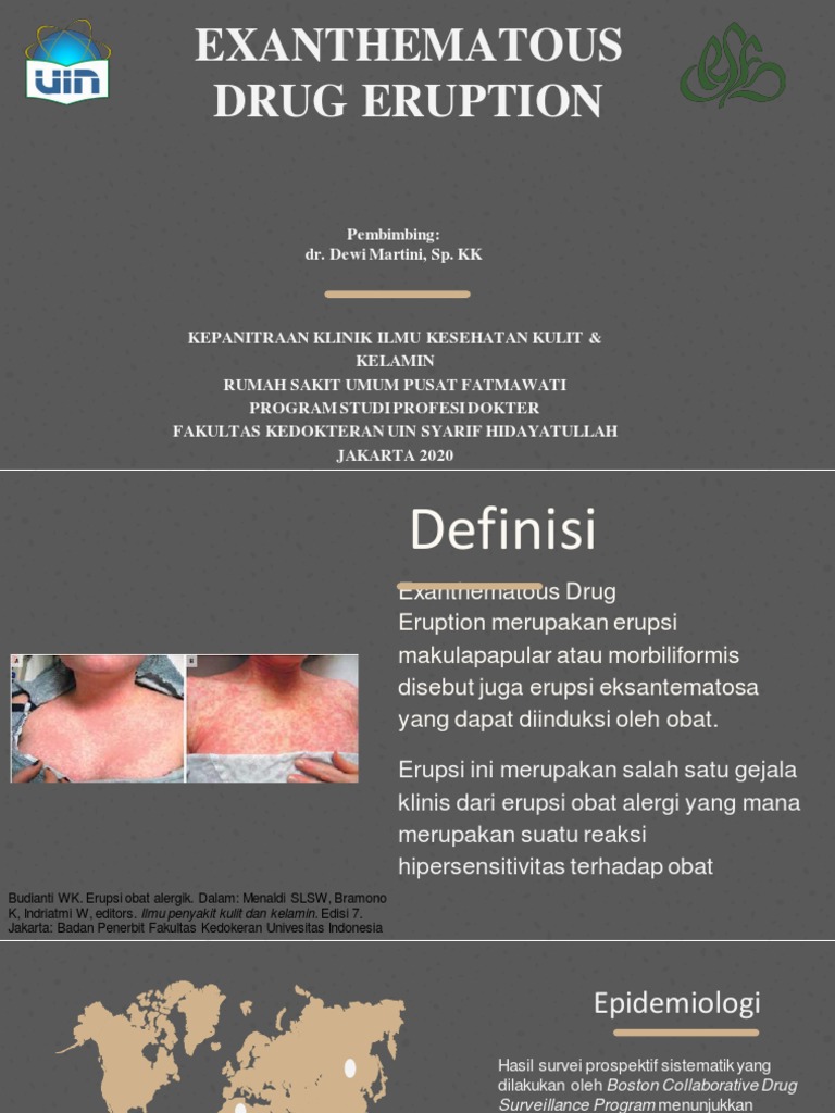 Exanthematous Drug Eruption | PDF | Sains & Matematika