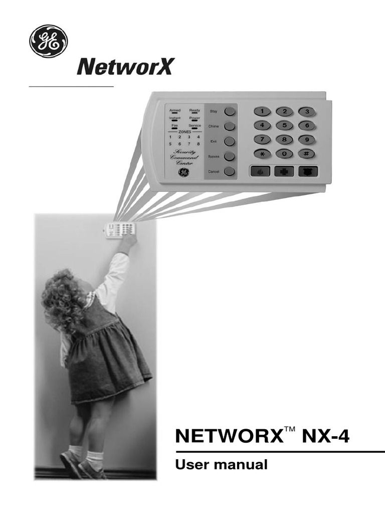 Networx NX-4: User Manual | PDF | Security Alarm