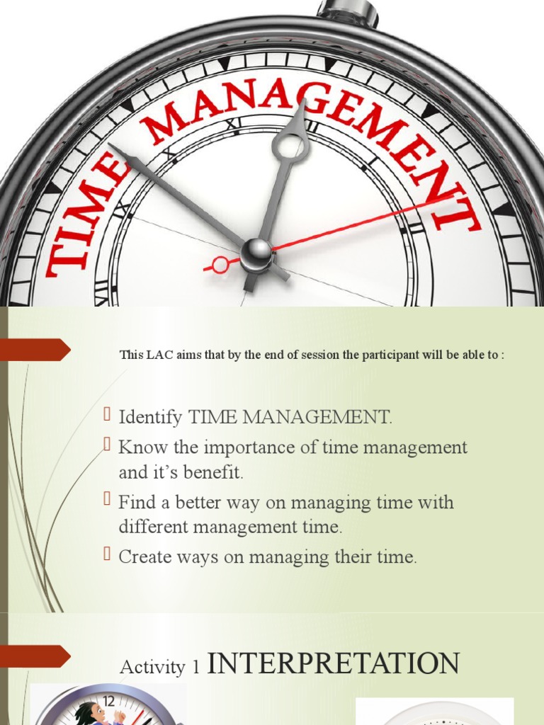 Time Management | PDF | Time Management | Professional Skills