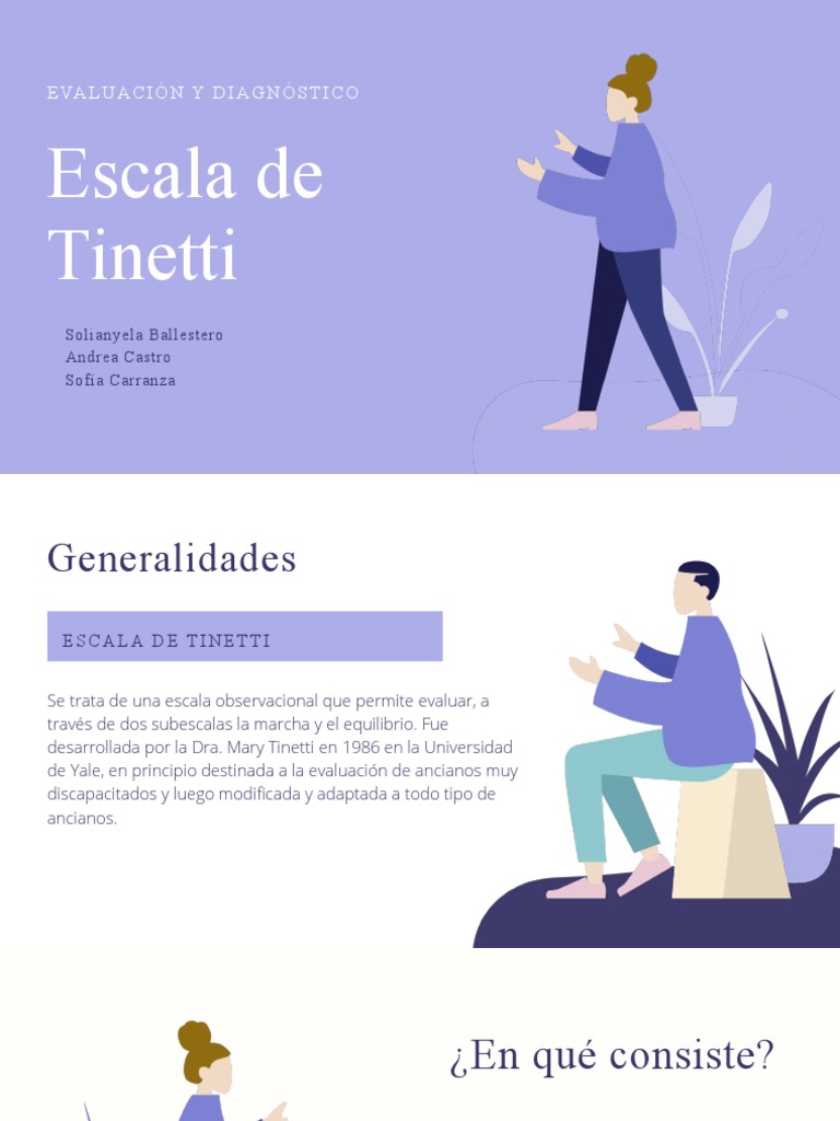 Escala Tinetti | PDF